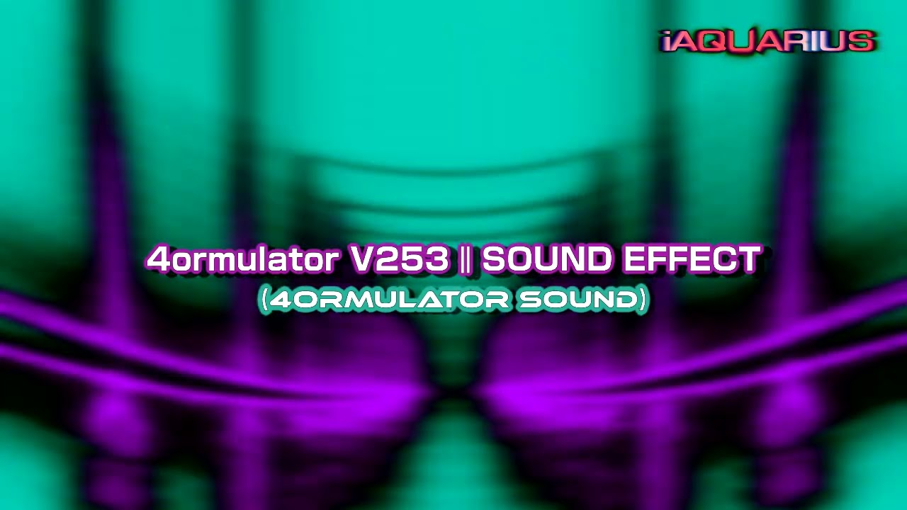 4ormulator V253 | SOUND EFFECT