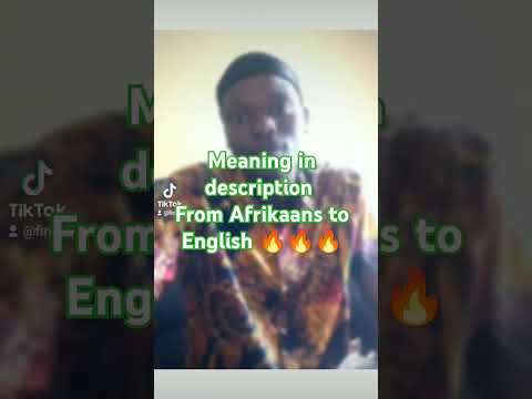First_ translate from Afrikaans to English #hiphopmusic Afrika stand up