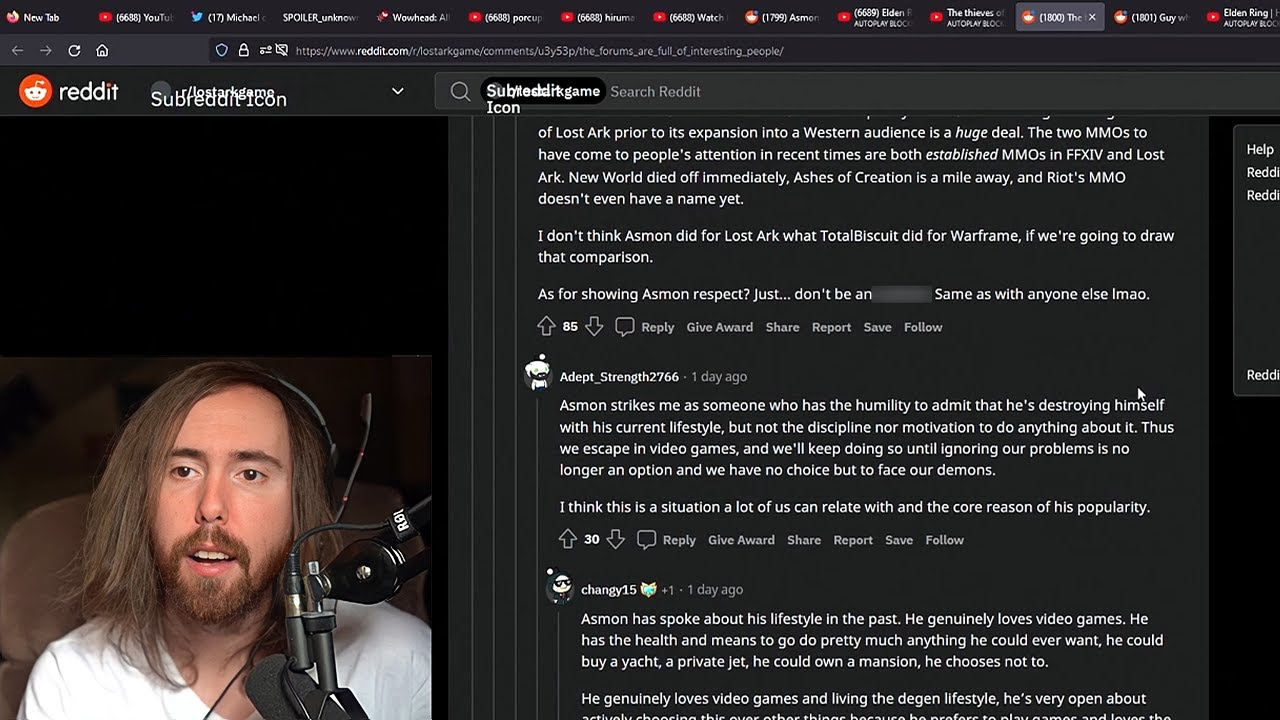 Asmongold suffers emotional damage