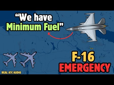 F-16 fuel emergency | Smart ATC coordinates for Aerial Refuelling