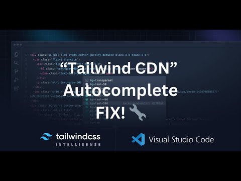 How to get tailwind suggestions in vs code