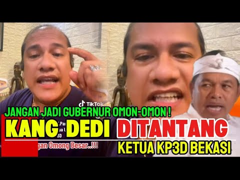 G3GERRR‼️ Kang DEDI DiTANTANG WARGA BEKASI Ketua Umum KP3D