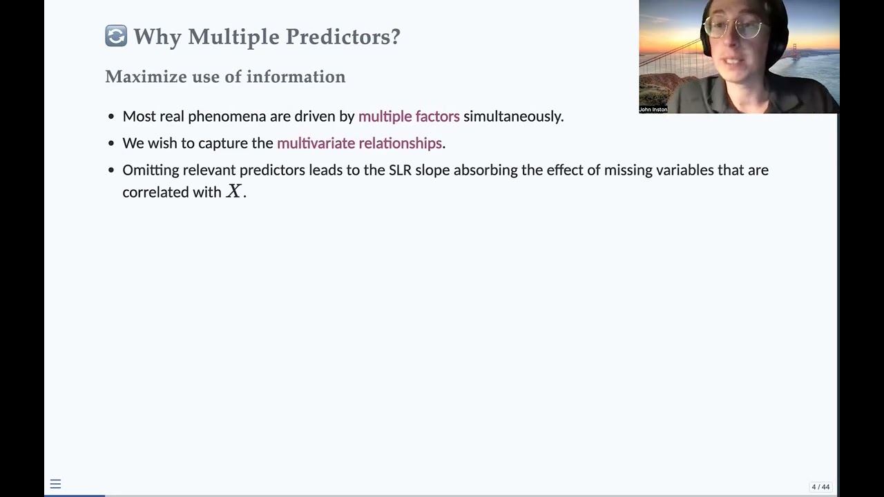 PSTAT100 Lecture 11 - Multiple Linear Regression