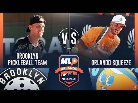 Brooklyn Pickleball Team v Orlando Squeeze at the MLP Orlando presented by DoorDash