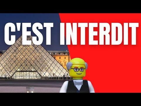 Vous ne pourrez plus photographier la pyramide du Louvre 📸 (Si!)
