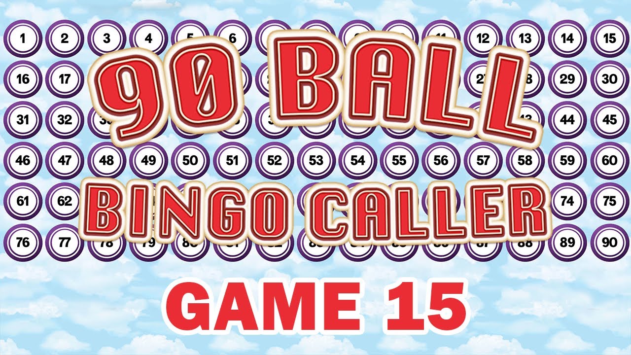 90 Ball Bingo Caller Game - Game 15