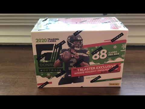 Opening 2020 Box Of Football Cards! (ROOKIE SWEATER CARD!!!)