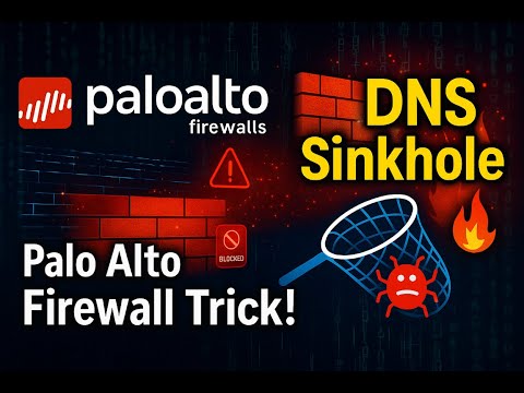 🔐 DNS Sinkhole in Palo Alto Firewall | Step-by-Step Configuration Guide in Hindi