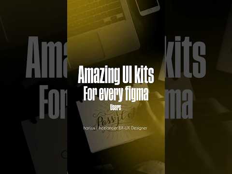 amazing UI kits for every figma users | #shorts #figma #design #plugins