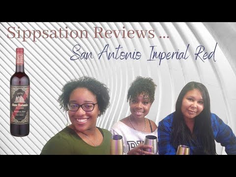 Pop Your Red Wine "Cherry" with This..| San Antonio Imperial Red Wine | SippSation