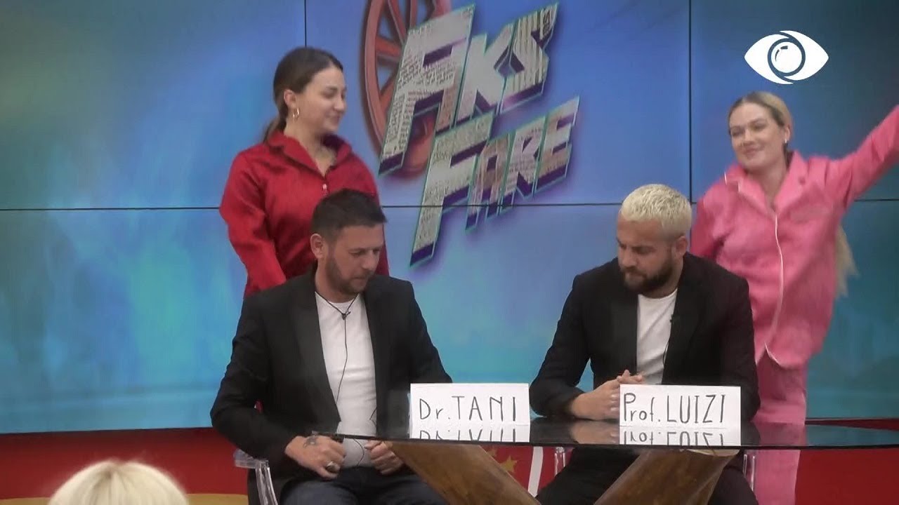 Fiks Fare në BBV/ Moderojnë plot humor Luizi dhe Tani – Big Brother VIP 4