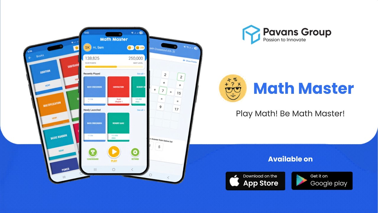 Math Master App – Fun Math Quiz Game | Brain Training & Math Puzzle App (10M+ Downloads) Maths Play