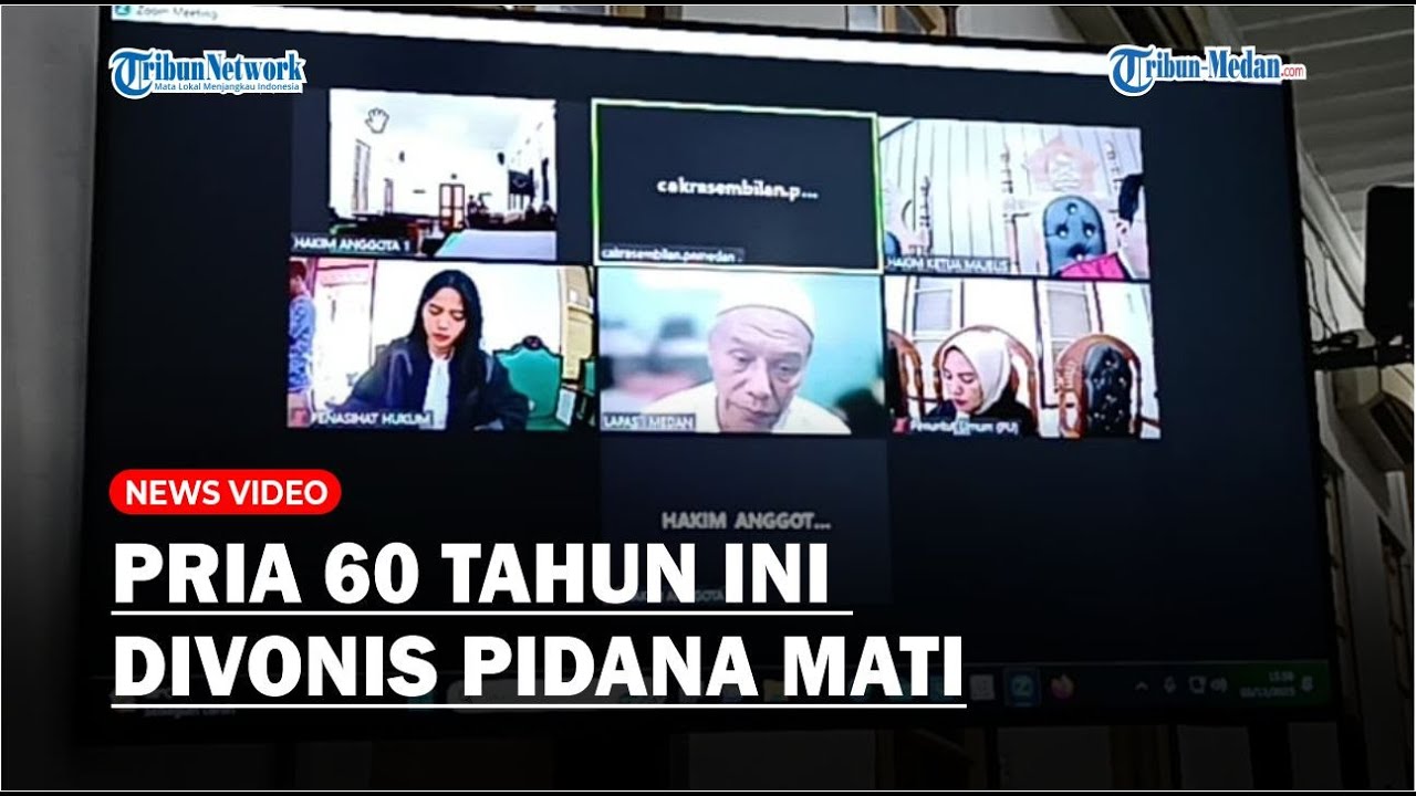 NEKAT Jadi Perantara 43 Kg Sabu, Pria 60 Tahun Ini Divonis Pidana Mati