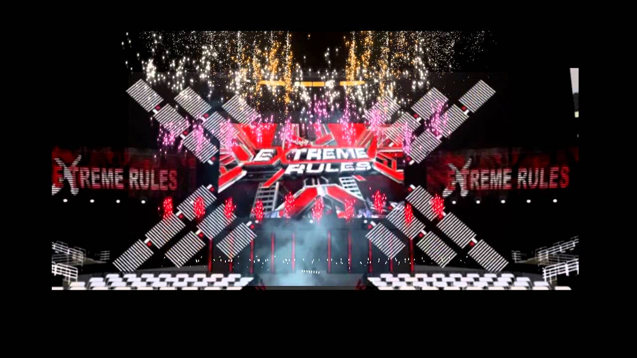 WWE Extreme Rules 2014 Pyro Concept