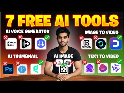 7 FREE AI TOOLS Every AI YouTuber Must Know!