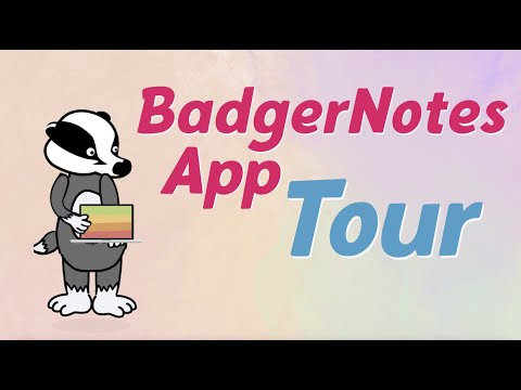 Badger Notes App Tour