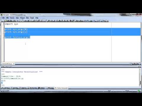GSEN 5355 - Lecture 17 - Command Line Arguments