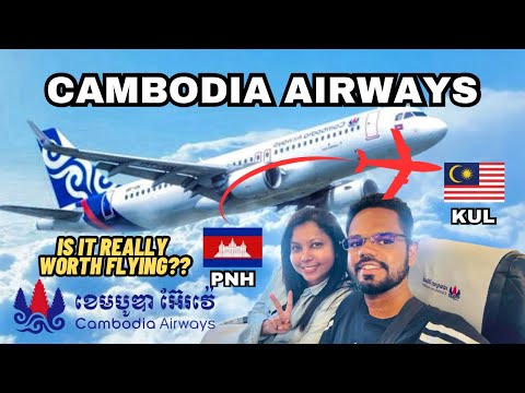 Cambodia Airways Phnom Penh to Kuala Lumpur Flight Review | Airbus A319 Trip Report