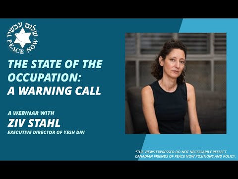 The State of the Occupation: A Warning Call