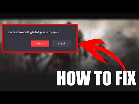 How FIX Game Downloading Failes Please Try again | Gameloop emulator