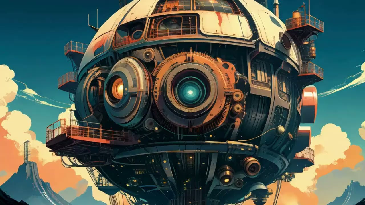 SciFi Retrofuture Cartoon -  AI Animation video with Automatic1111, Reforum, SDXL model and Lora