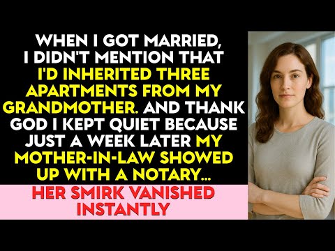 When I Got Married, I Didn’t Mention I Inherited Three Apartments from My Grandmother. And Thank God