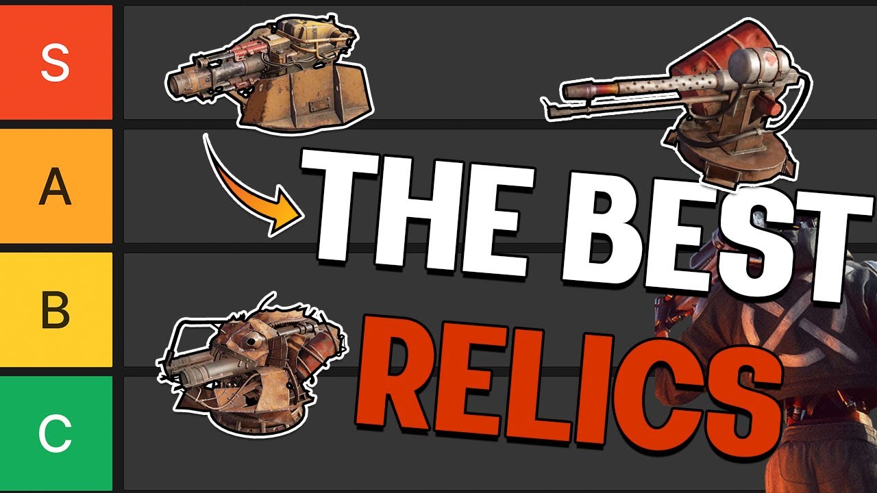 Crossout Relic Weapon Tier List