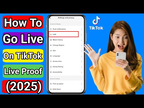 TikTok Live Option Not Showing | How to Go Live on TikTok 2025