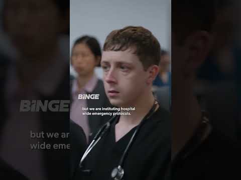 Stream a new episode of The Pitt now on BINGE.#Hospital #Hospitals #Doctor #Doctors #Dr #Emergency