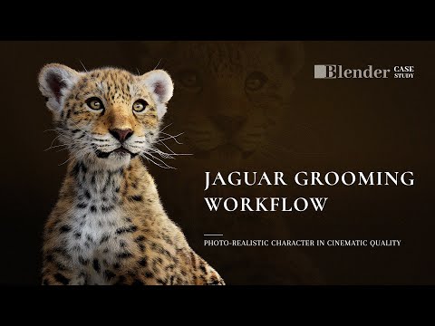 Blender Hair Tutorial | How to Create 3D Animal Hair&Fur
