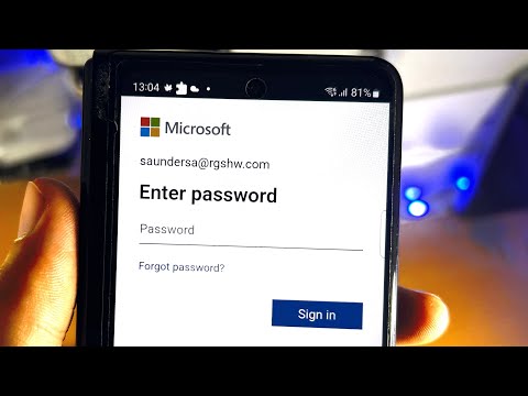 How To Access Company Outlook email from Android!
