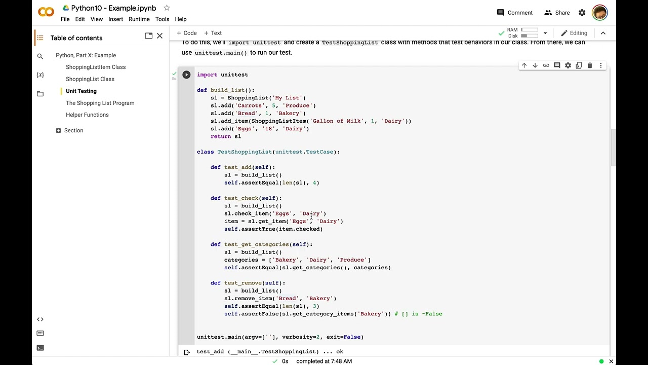 CS1520 Lecture 02j: Python Testing - unittest module