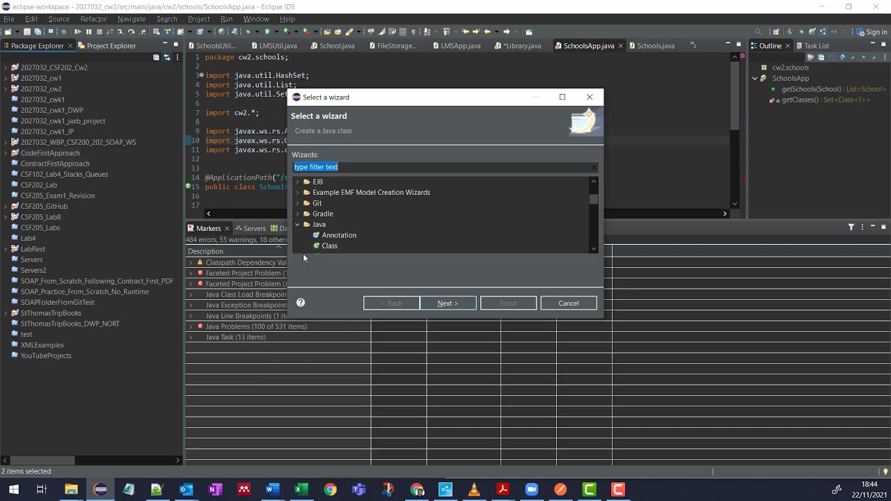 Organize Eclipse Projects with Working Sets - Tutorial #eclipseIDE #java