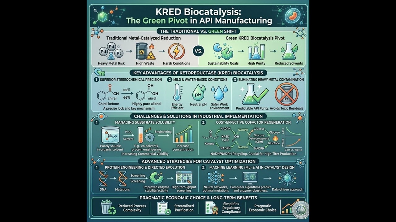 KRED Biocatalysis - The Green Pivot in API Manufacturing