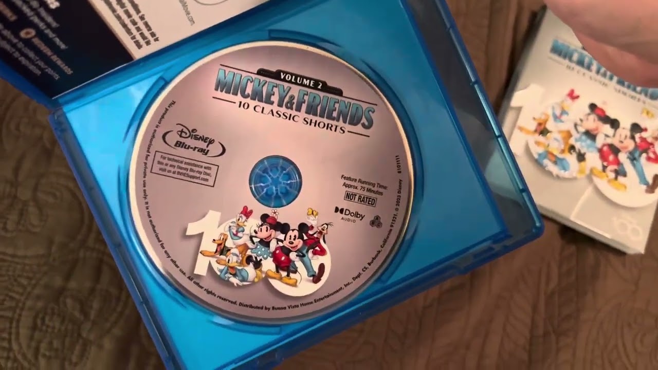 Mickey & Friends 10 Classic Shorts Volume 2 Blu-Ray Overview