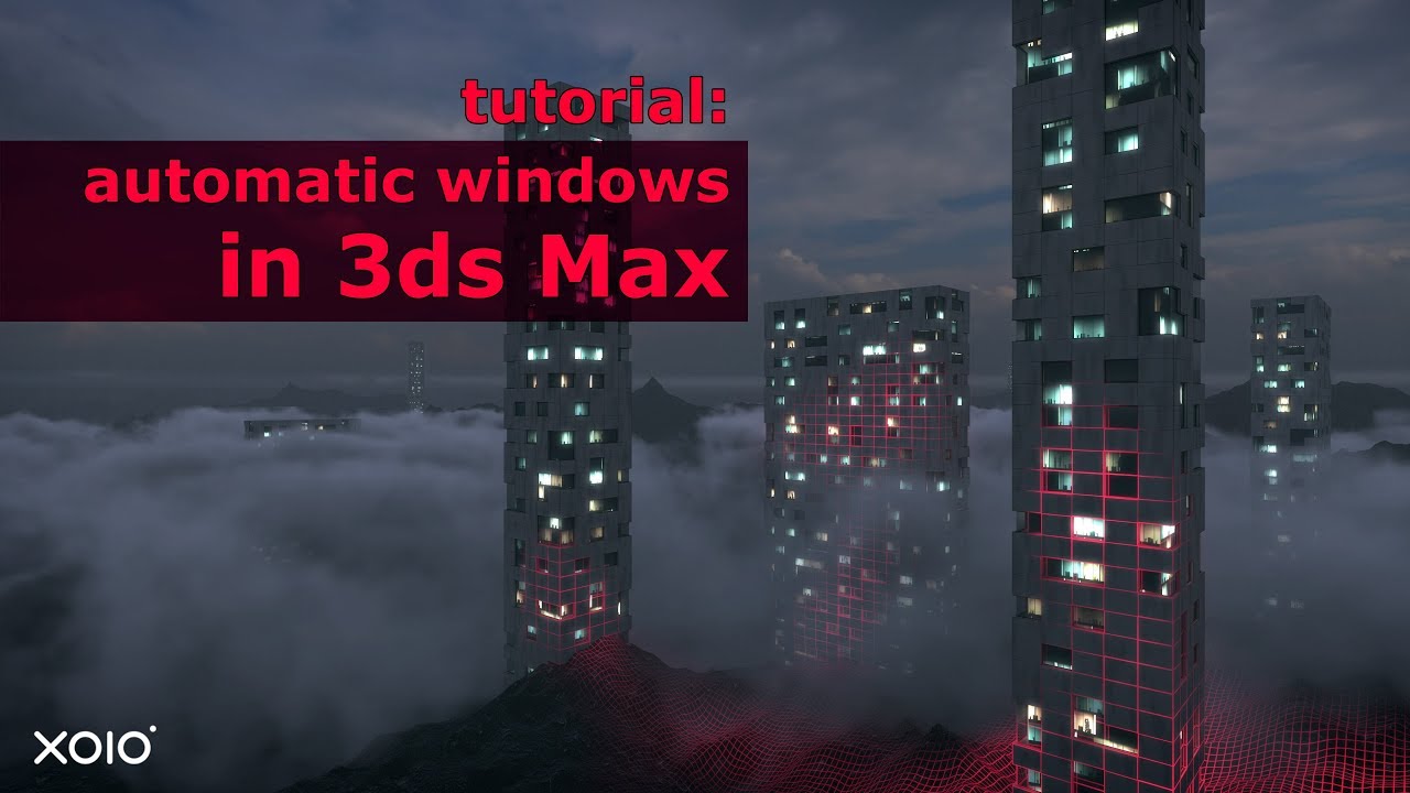 Automatic Windows - Tutorial in 3ds Max