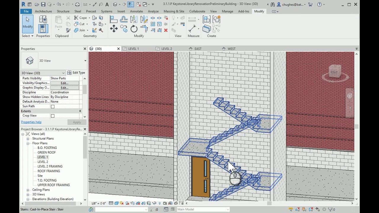 Creating Emergency Stairs