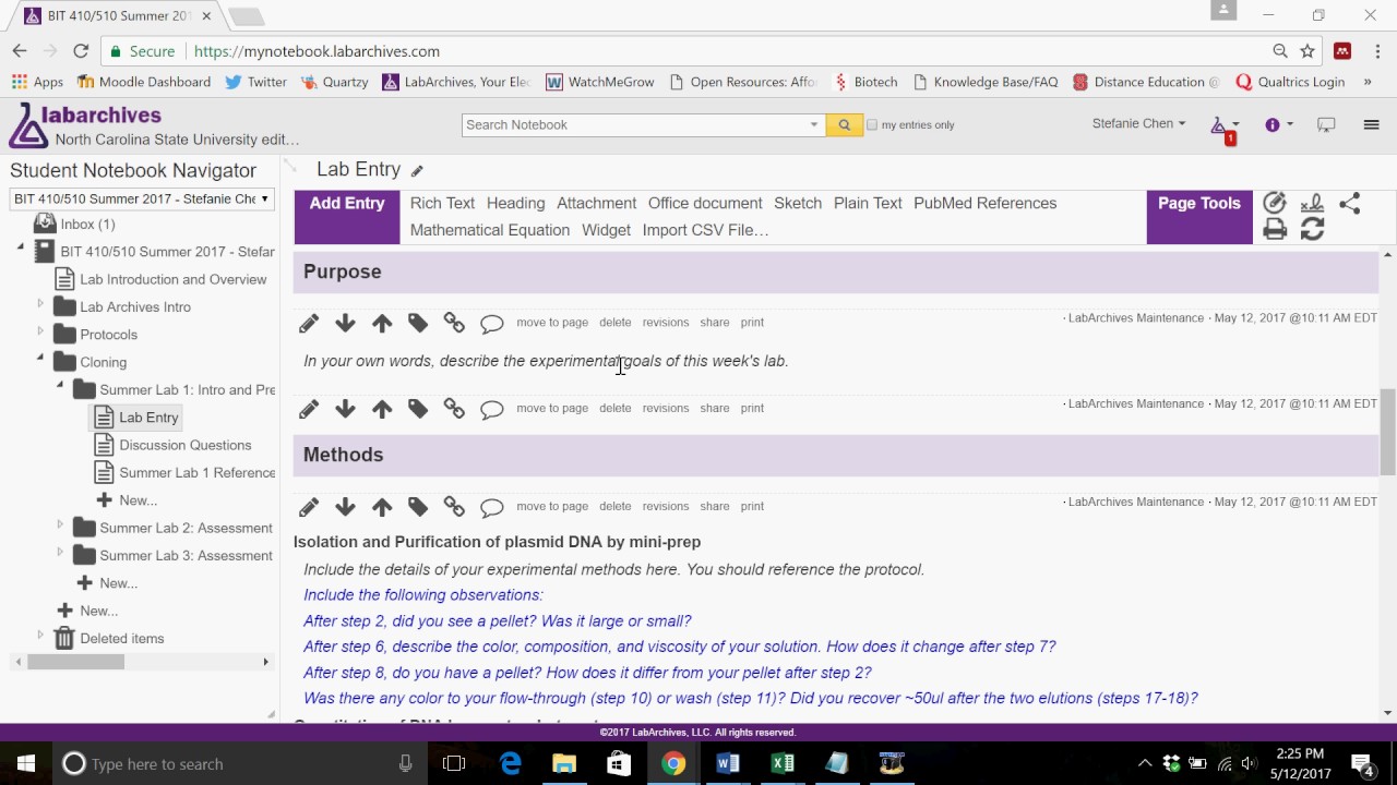 LabArchives QuickStart Orientation