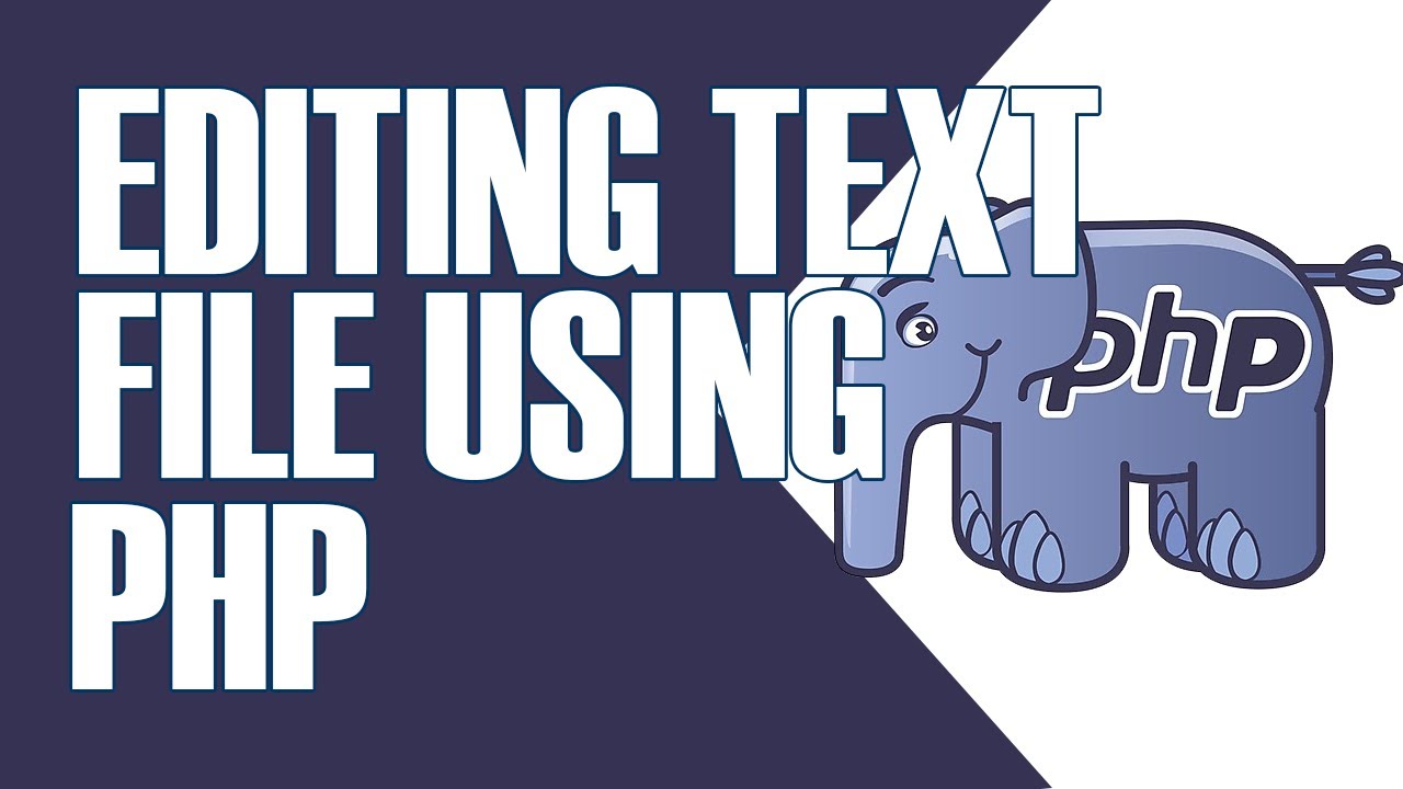 EDIT FILE USING PHP