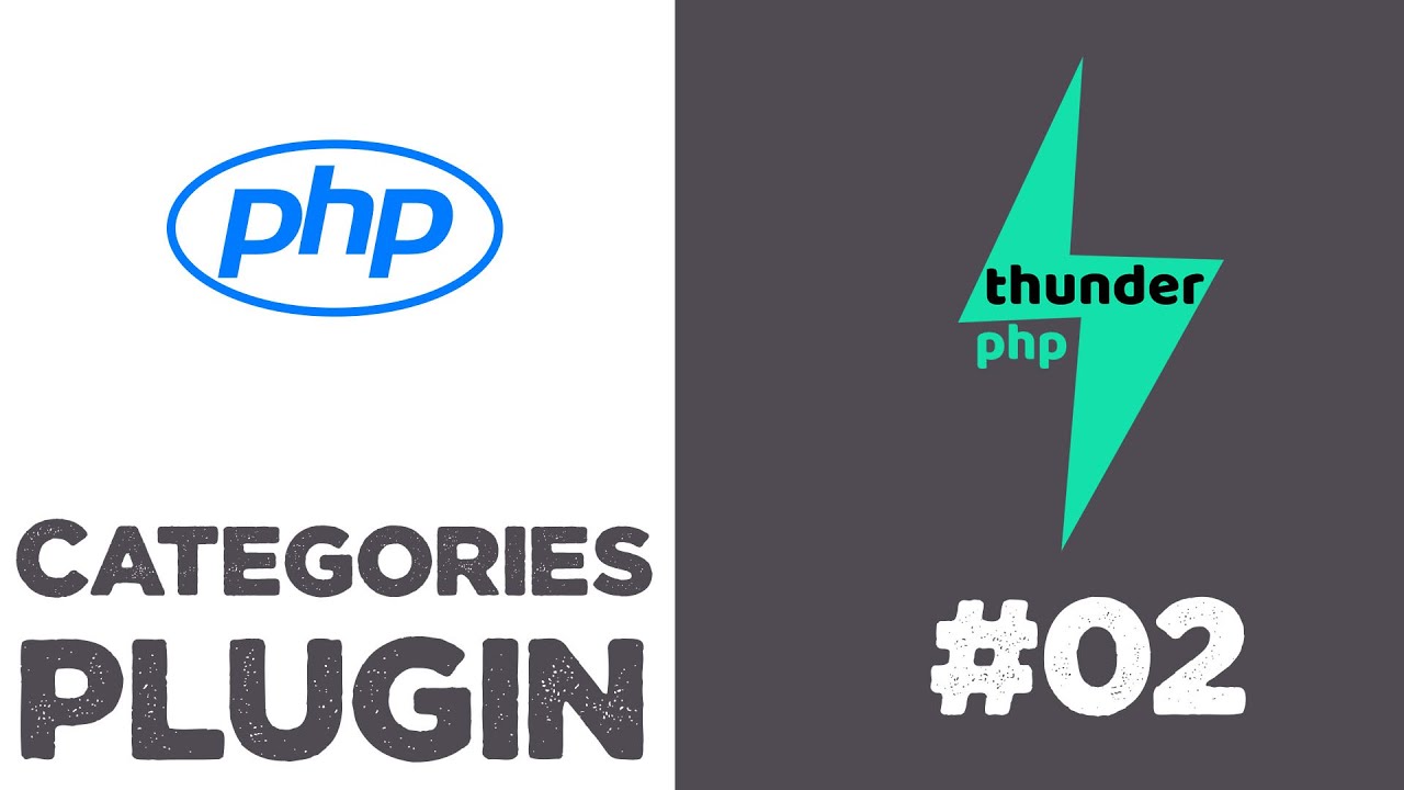 Categories plugin for thunderPHP Framework #02 | CRUD operations | Quick programming tutorial