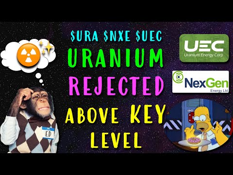 Uranium Rejected Above KEY Level $URA $NXE $UEC