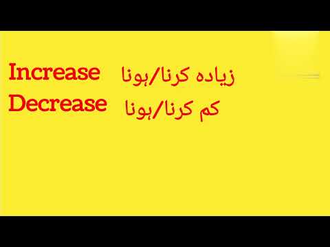 Antonyms with Urdu meaning