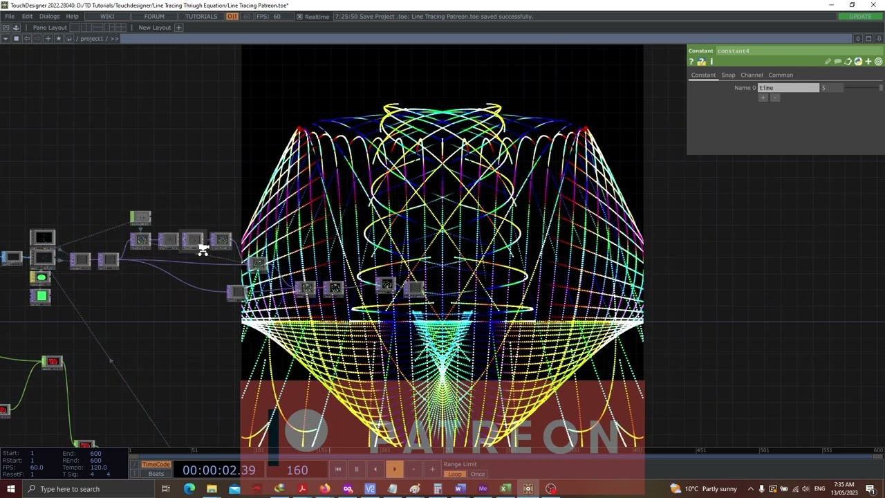 Patreon Only: Line Tracing Through Touchdesigner
