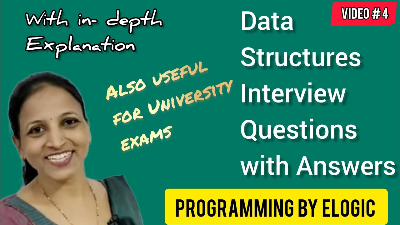 Data Structures Interview Questions #4 | Stack Data Structure| Stack Operations|Stack  Applications