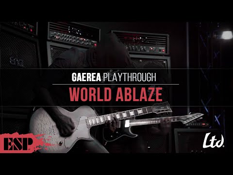 Gaerea "World Ablaze" Playthrough | EC-01FT & MH-1000NT BB | ESP Guitars