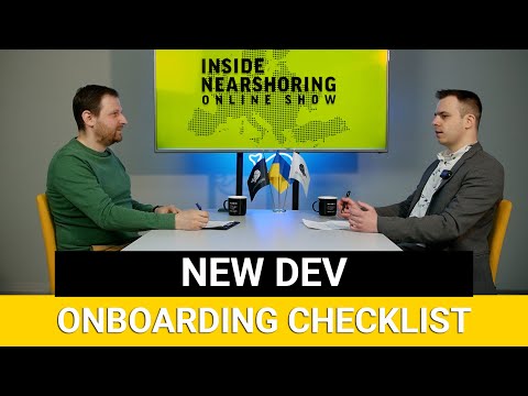 NEW DEV ONBOARDING CHECKLIST