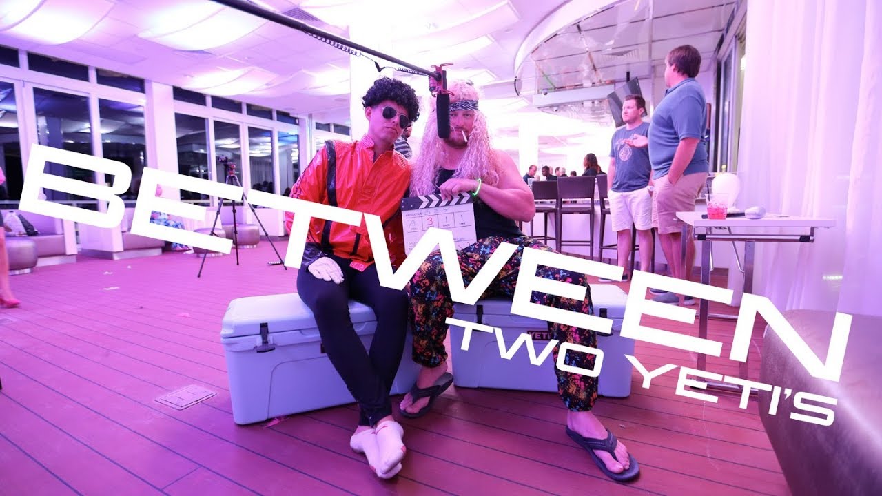 Thomas Chambers from Denison Yachts or is it Michael Jackson Between Two Yetis