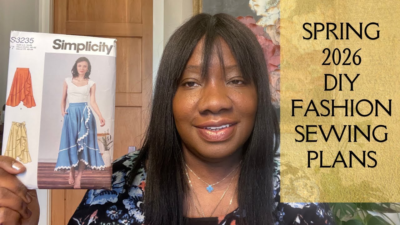 New Simplicity Sewing Pattern Haul - Spring Summer 2026 Sewing Plans