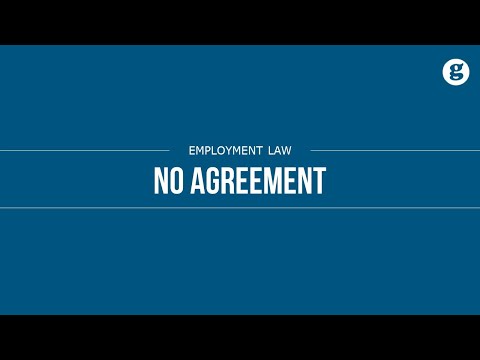 No Agreement