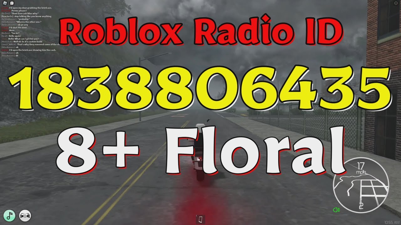 Floral Roblox Radio Codes/IDs